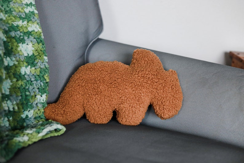 Dino Nugget Plushie Dino Nug Pillow, Decorative, Comfortable, Soft ...