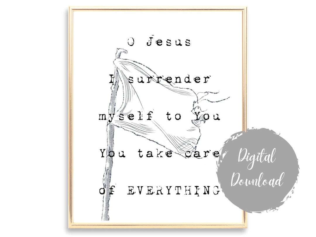 Surrender Novena Digital Download | O Jesus, I Surrender Myself to You ...
