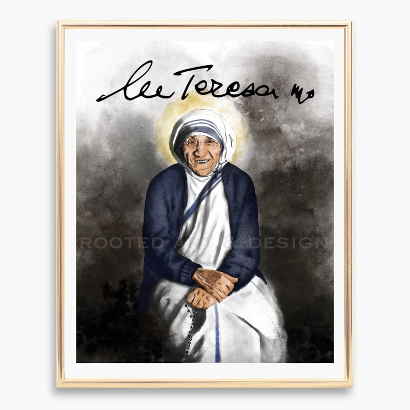 Mother Teresa - Etsy