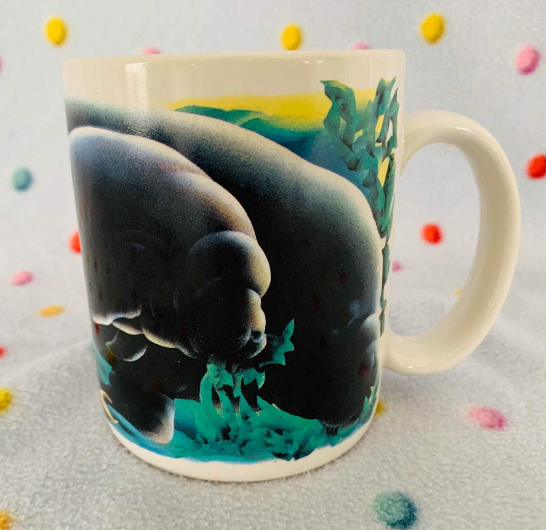 Vintage Five and Dime Manatee Ocean Ceramic Mug 1991 Made in Korea ...