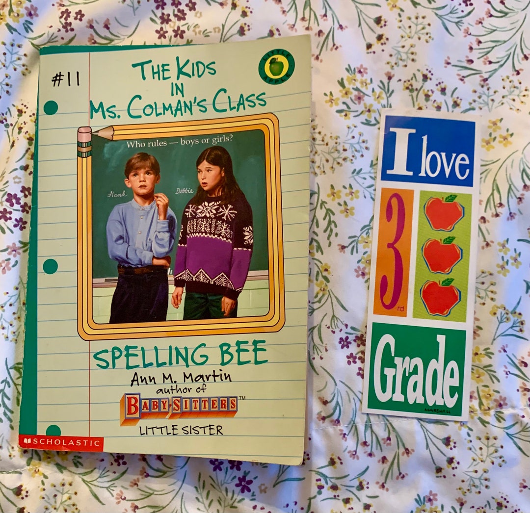 Vintage the Kids in Ms. Colmans Class Spelling Bee Ann Martin 90s W ...
