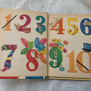 Vintage the Magicians Counting Book Junior Elf Right Start Rand Mcnally ...