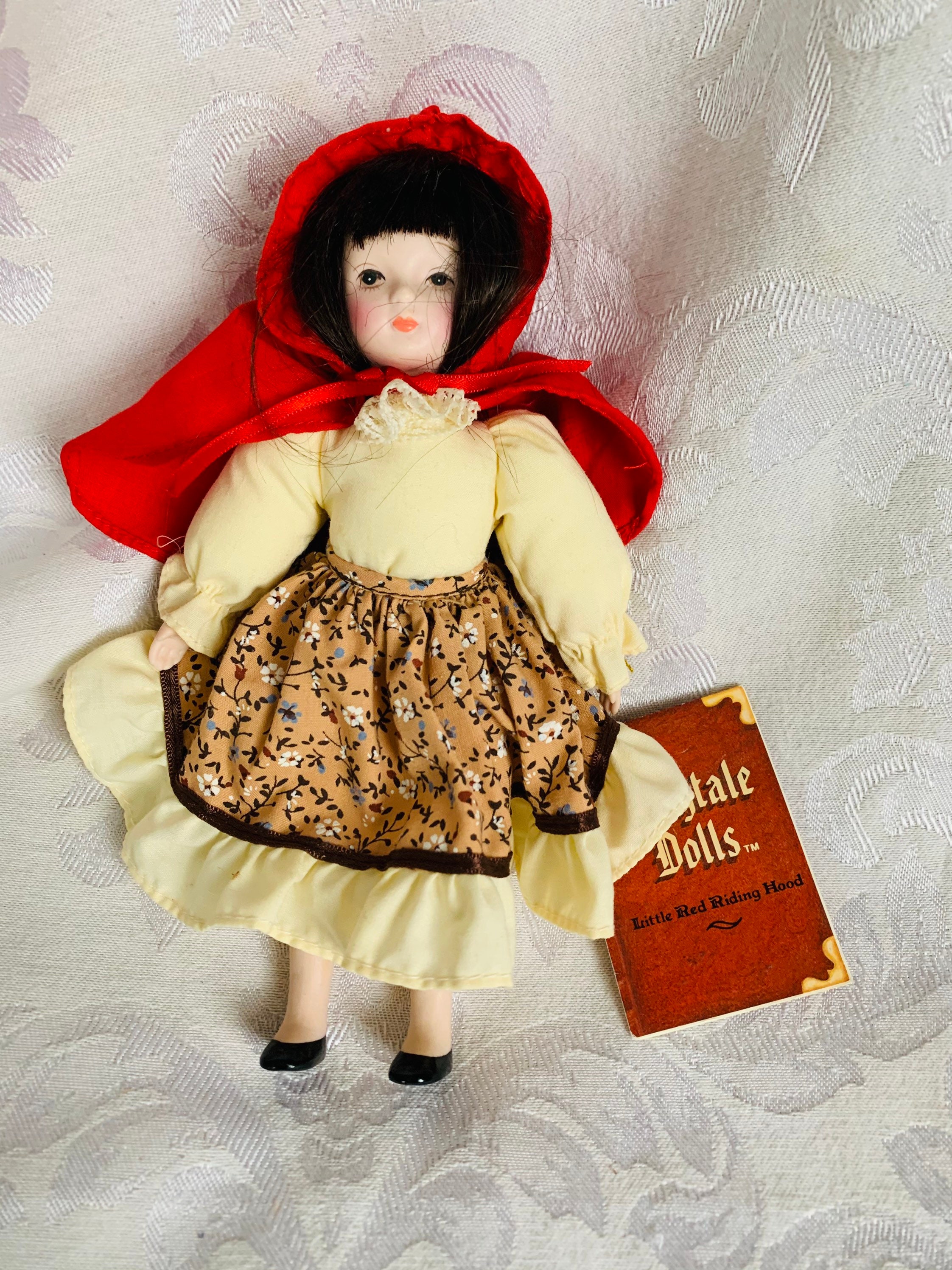 Vintage Russ Berrie Fairy Tale Doll Little Red Riding Hood - Etsy