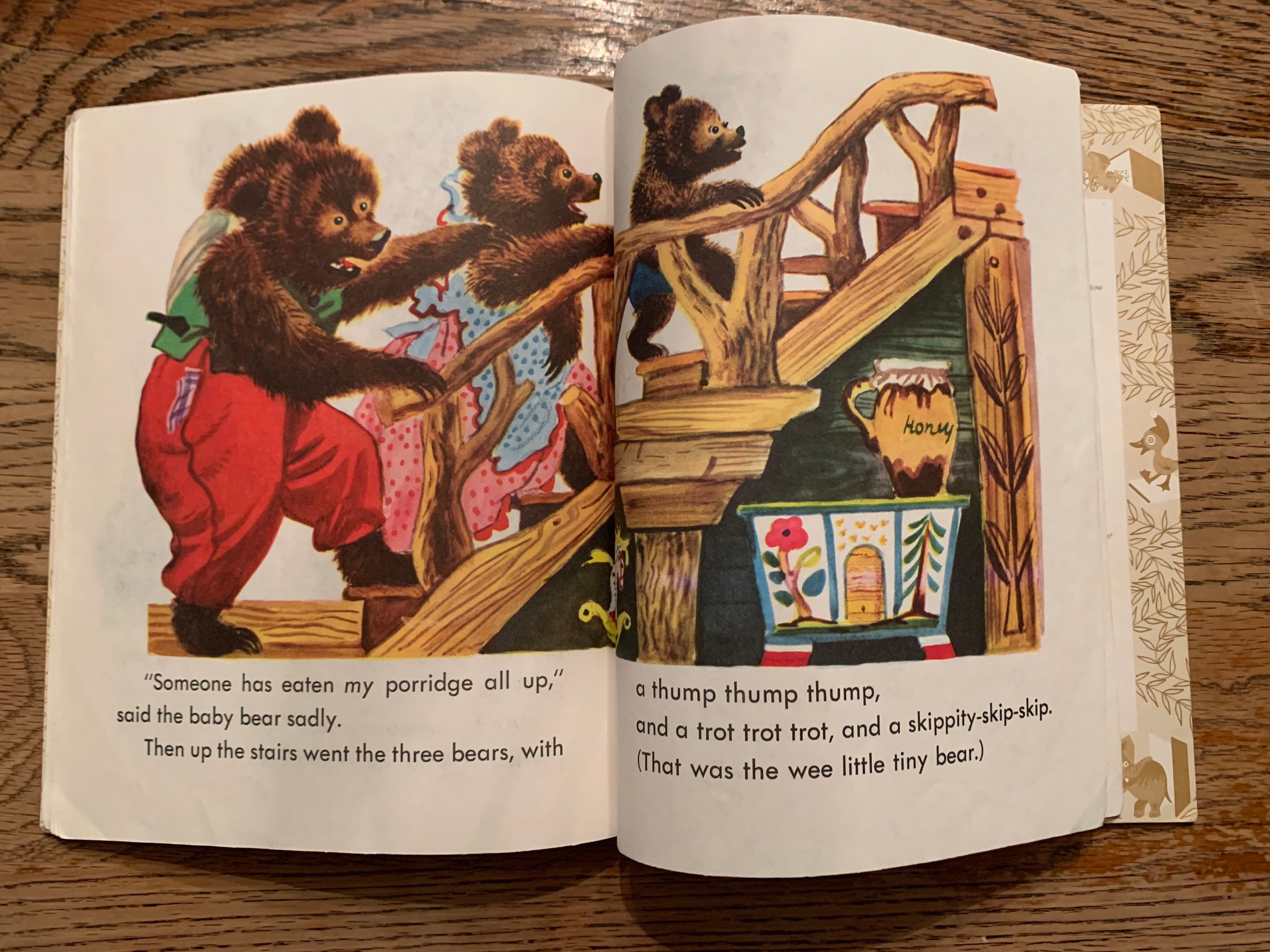 Vintage A Little Golden Book the Three Bears Illustrated by F. | Etsy