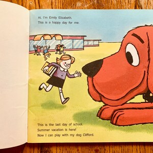 Vintage Clifford Takes a Trip Children’s Book Softcover Norman Bridwell ...