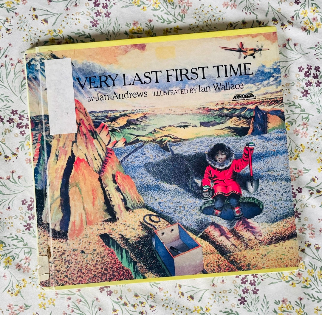 Vintage Very Last First Time 80s Jan Andrews Macmillan HC Ex Lib Ian ...