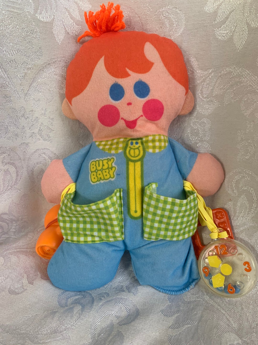 Vintage Busy Baby 1981 Gabriel Industries 11” Hands on Interactive Play ...