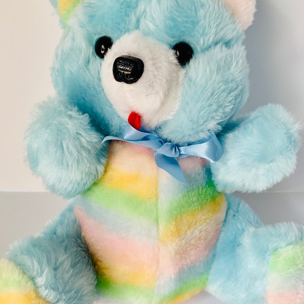 Pastel Teddy Bear - Etsy