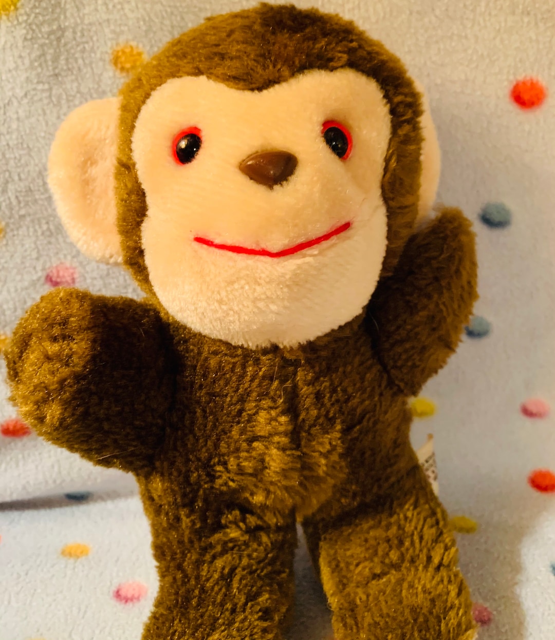 Vintage Monkey Plush Advertising Merchandise for United China and Glass ...