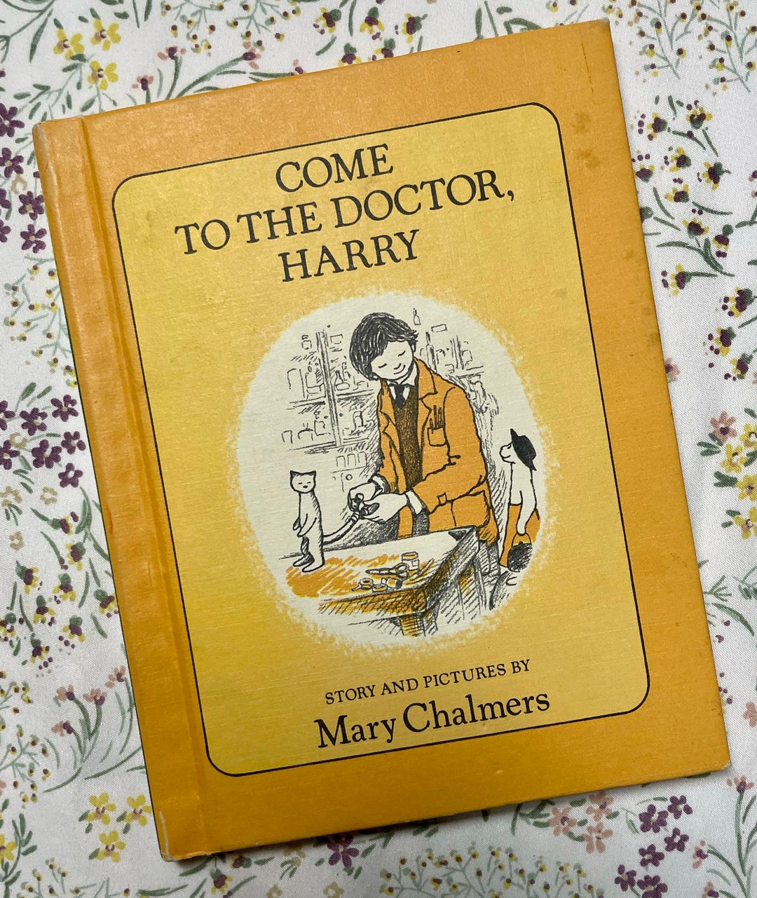 Vintage Come to the Doctor, Harry Kids Book HC Mary Chalmers 80s ...