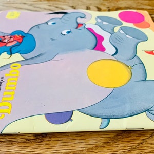 A Golden Super Shape Book Walt Disney’s Dumbo Softcover Vintage 70s ...