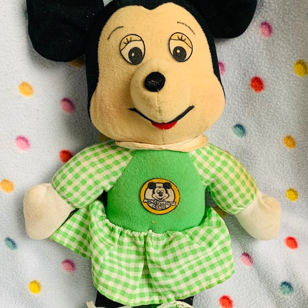 Talking Mickey Mouse Plush - Etsy