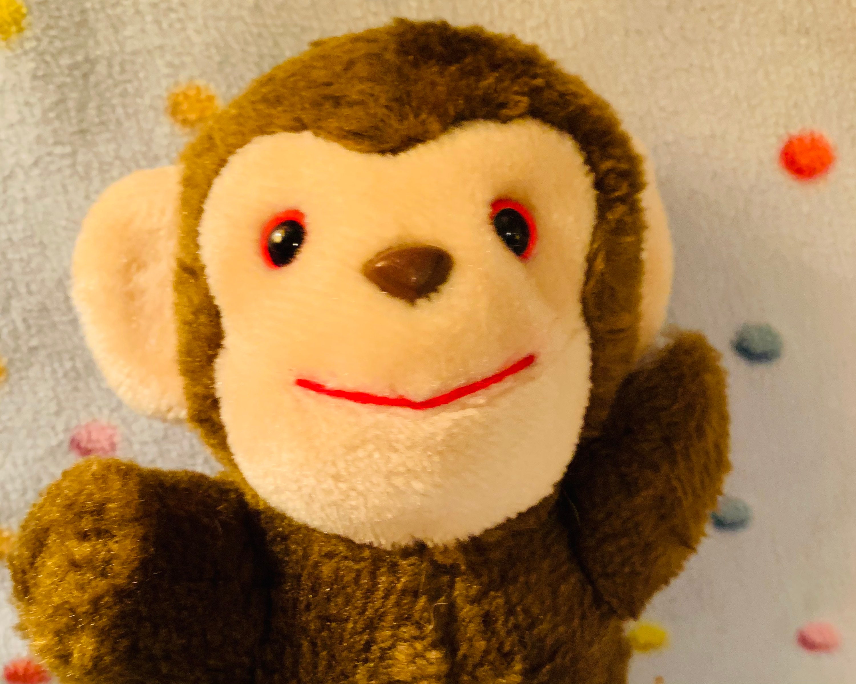 Vintage Monkey Plush Advertising Merchandise for United China - Etsy