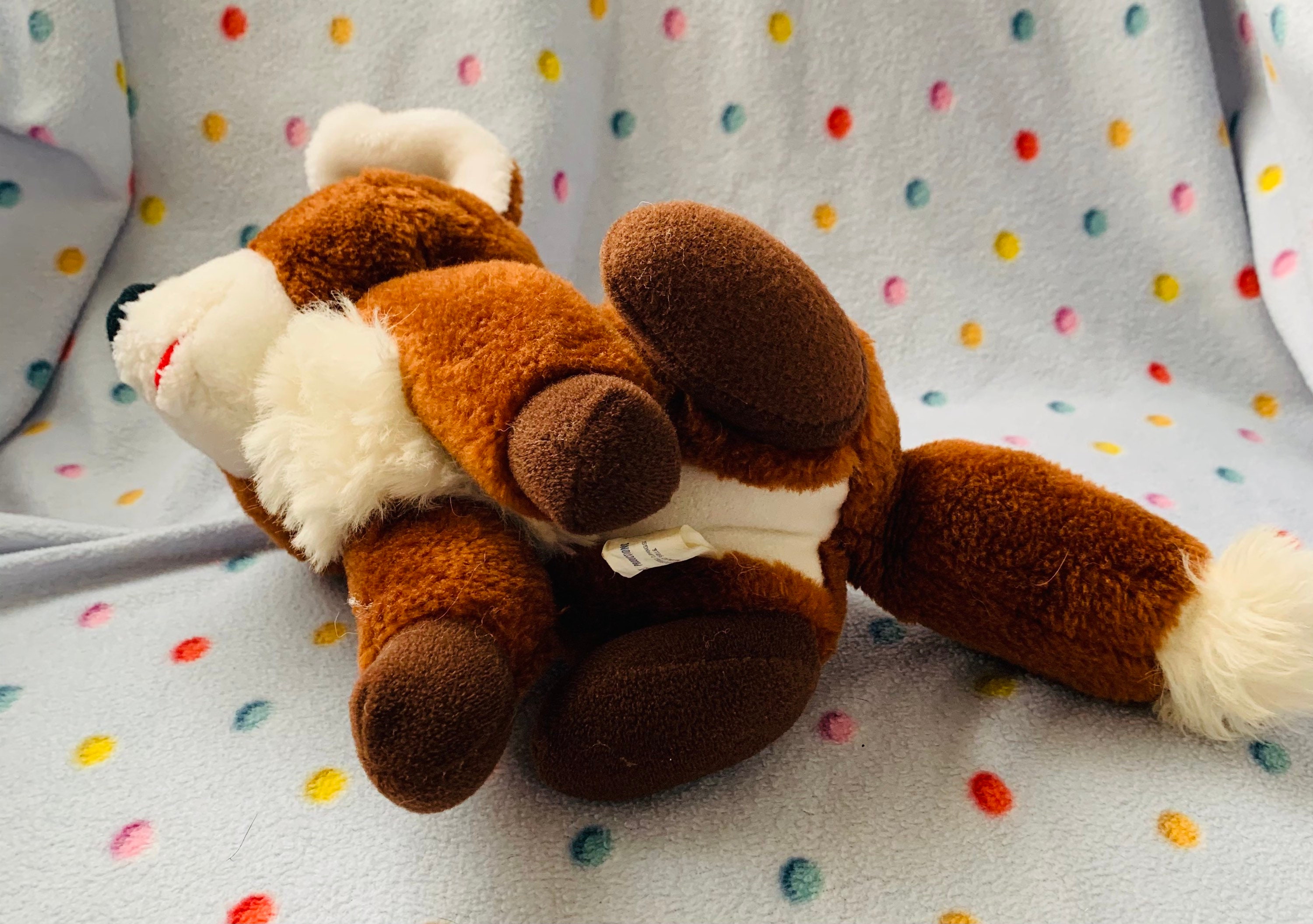 Vintage Knickerbocker Plush Tod From Fox and the Hound Walt - Etsy