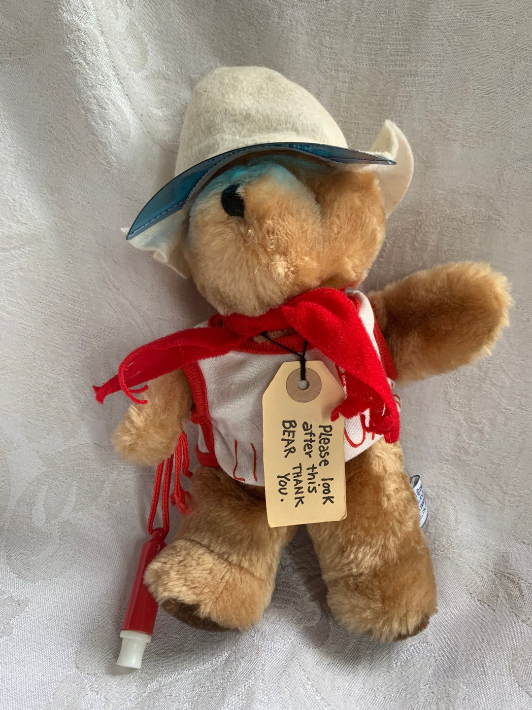 Vintage Eden Paddington Lifeguard Bear 9” 1975/1981 - Etsy