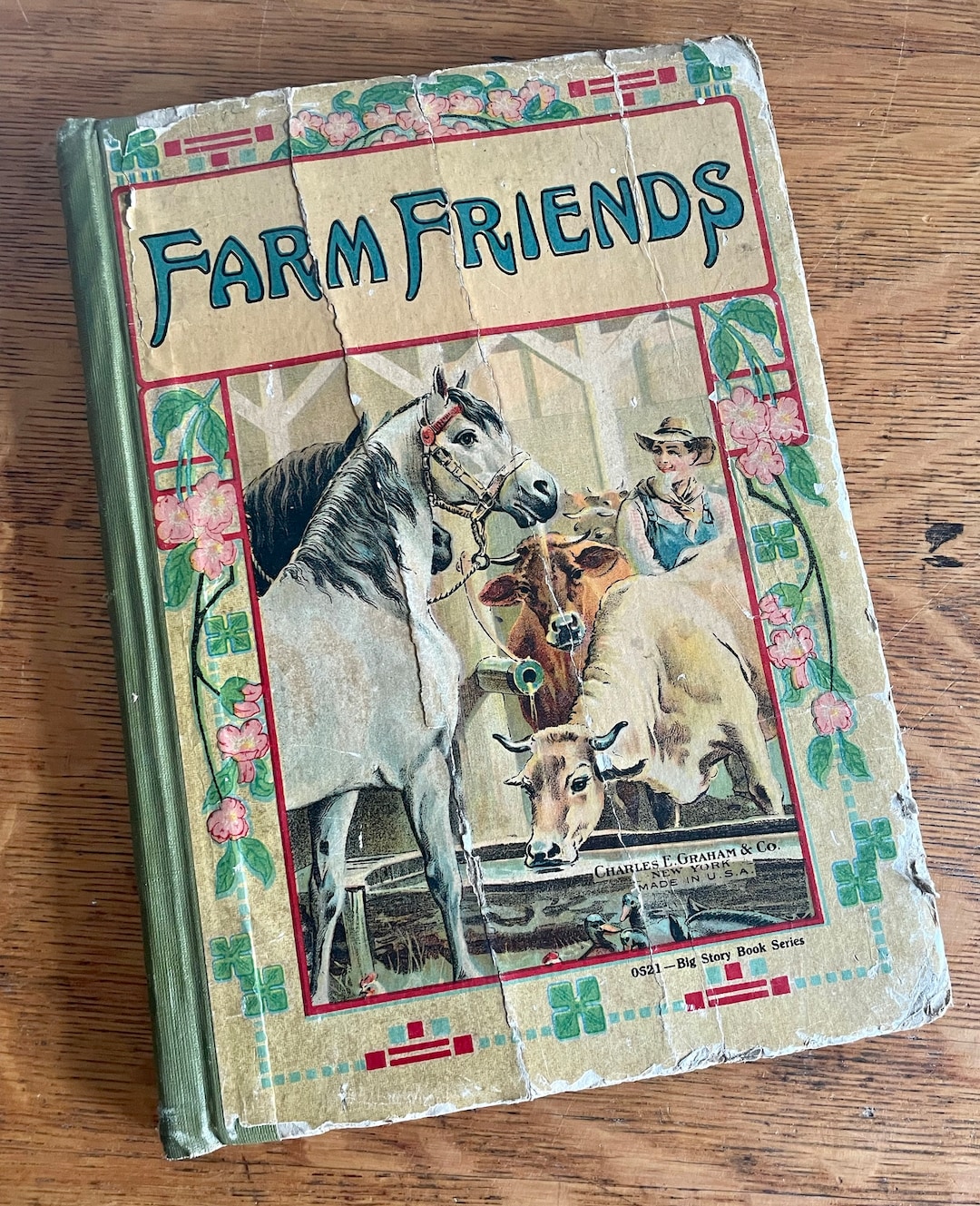 Antique Farm Friends Charles E Graham Big Storybook Series - Etsy
