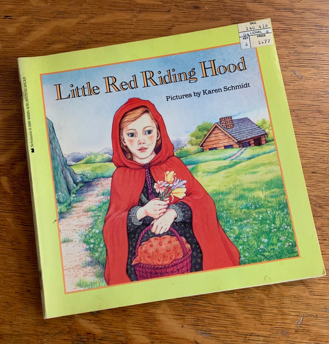 Vintage Little Red Riding Hood 1986 Pictures by Karen Schmidt ...