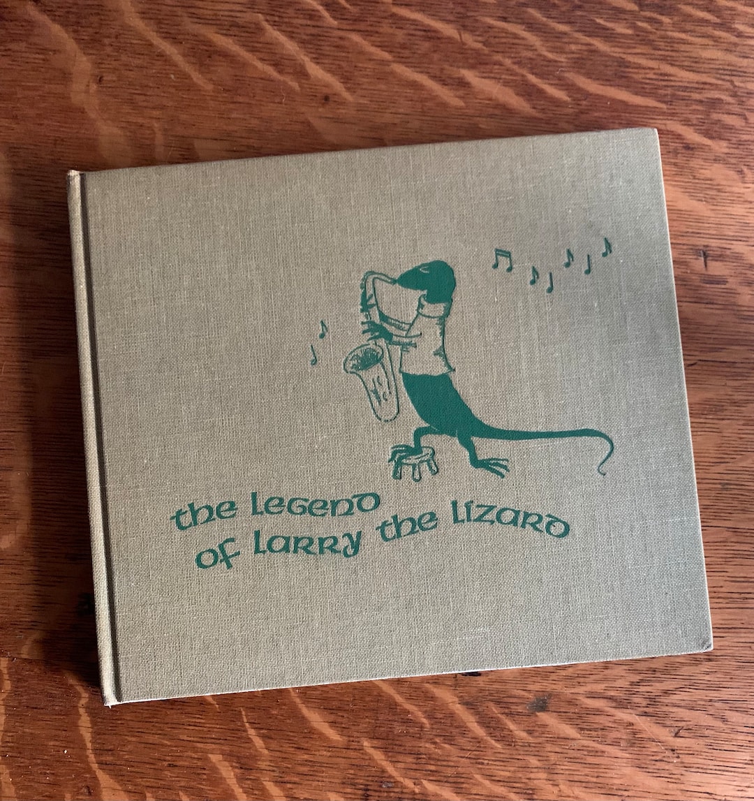 Vintage the Legend of Larry the Lizard by Peter & Jeanne Meinke 1968 ...