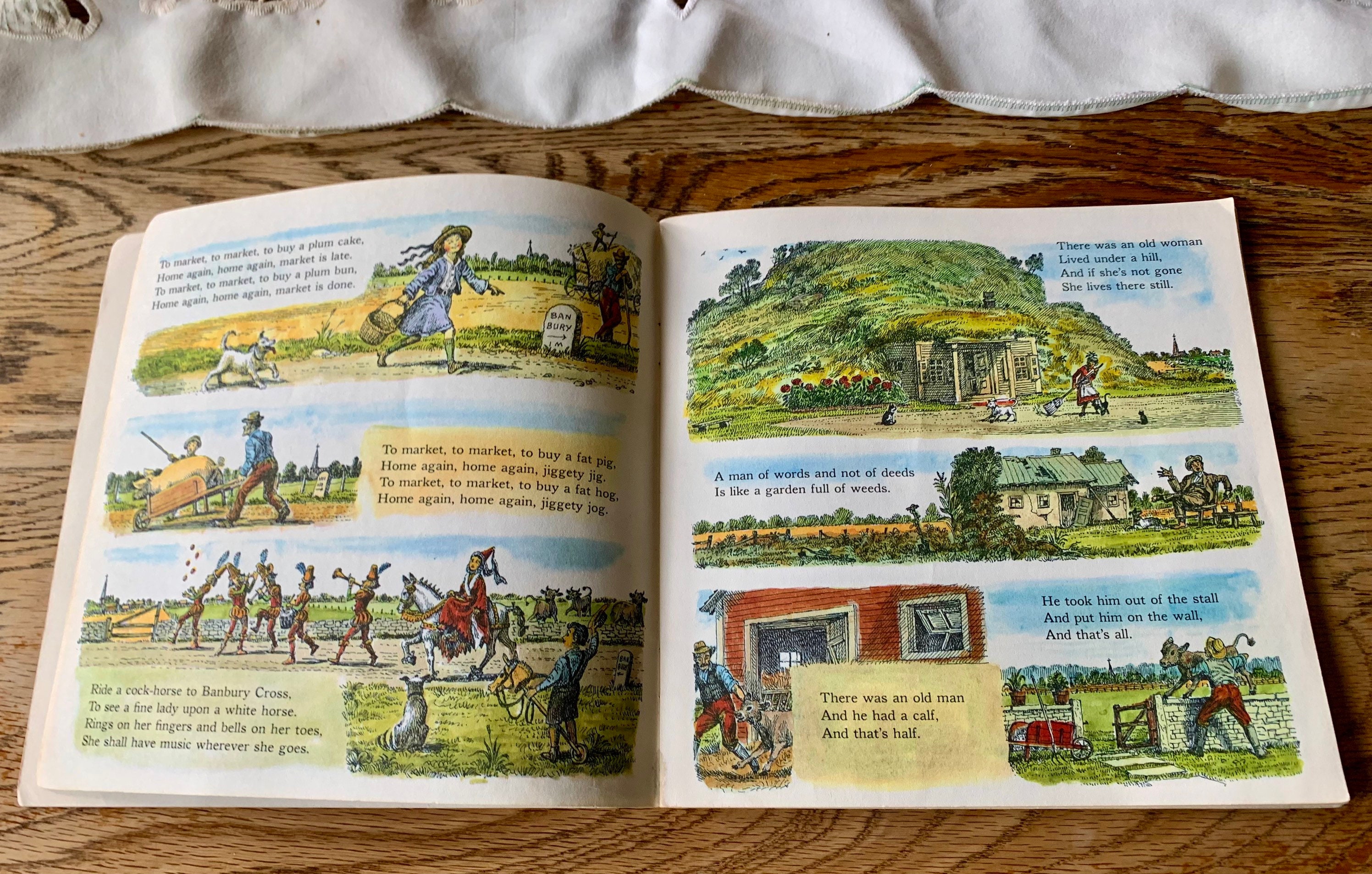 Vintage Random House Pictureback Nursery Rhymes Douglas - Etsy