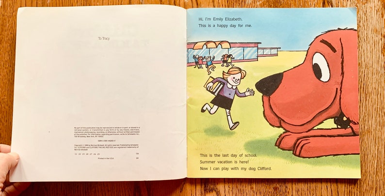 Vintage Clifford Takes a Trip Childrens Book Softcover Norman - Etsy