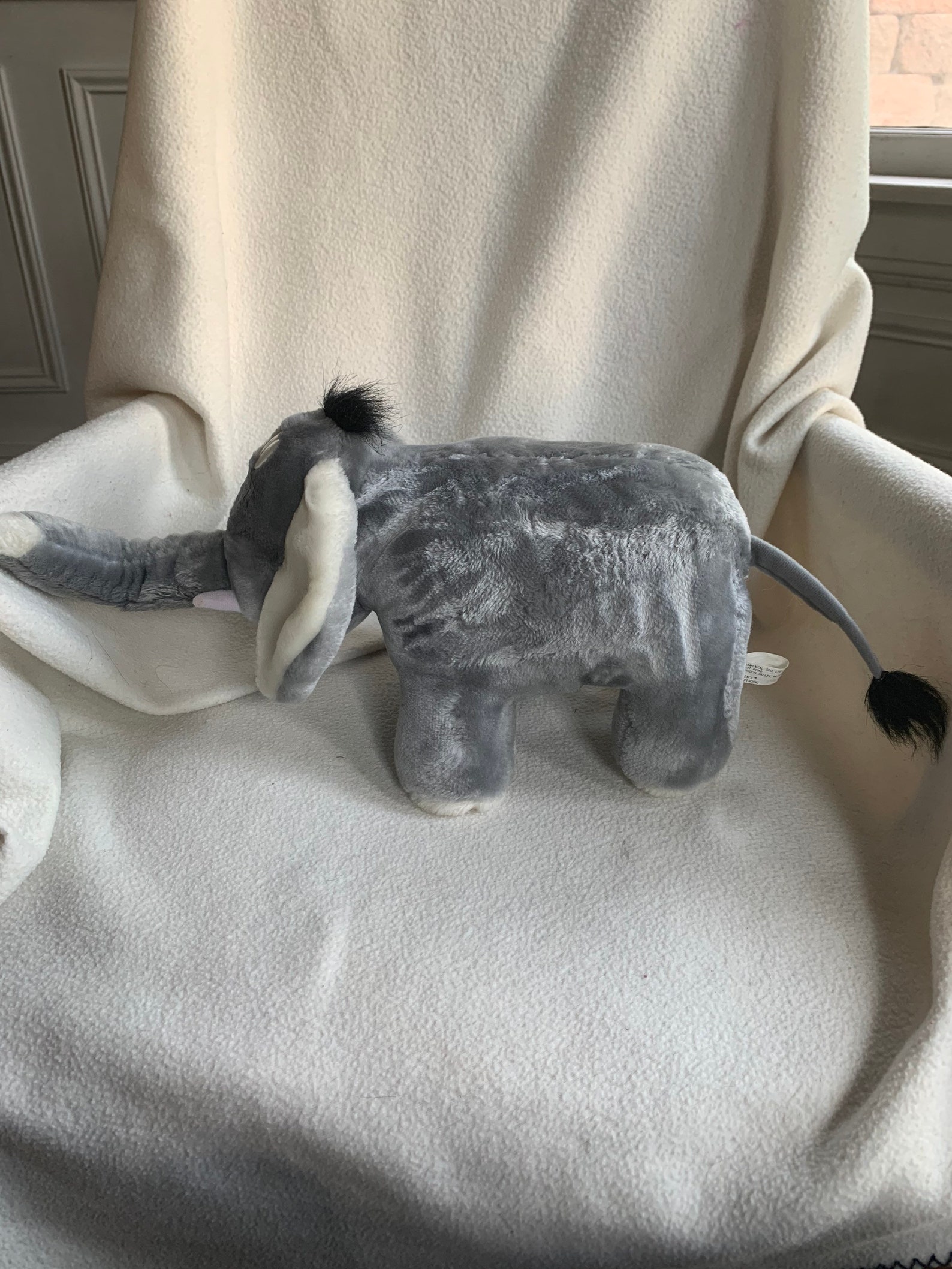 Vintage Squeezems Plush Elephant Fundamental Too 1987 Etsy
