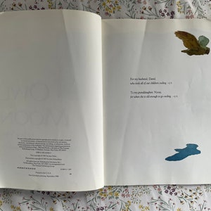 Vtg Scholastic Owl Moon Jane Yolen Softcover 1988 Caldecott Medal - Etsy