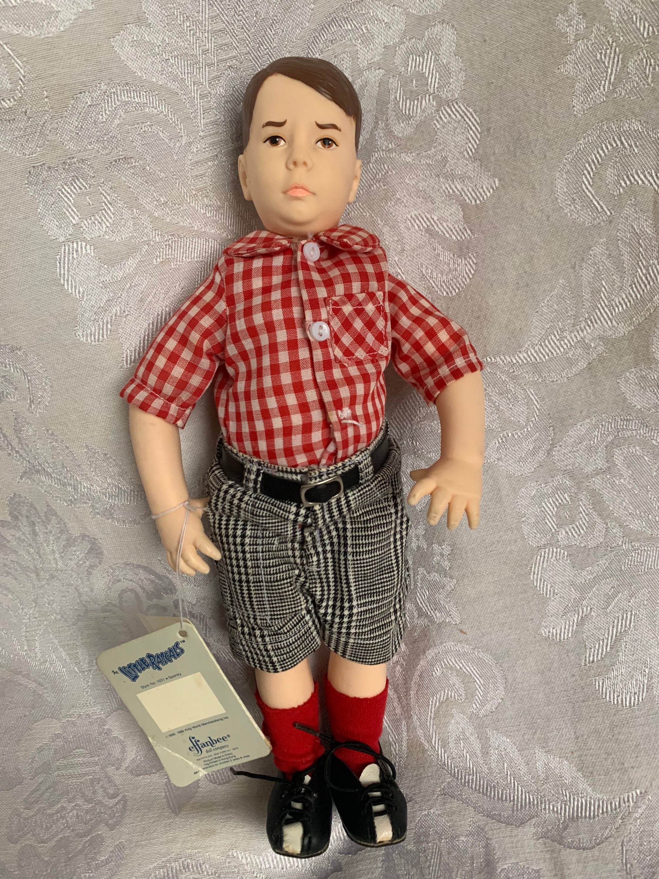 Toys 1989 NIB Little Rascals Spanky or Alfalfa Dolls By Effanbee Doll ...