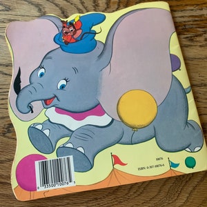 A Golden Super Shape Book Walt Disney’s Dumbo Softcover Vintage 70s ...