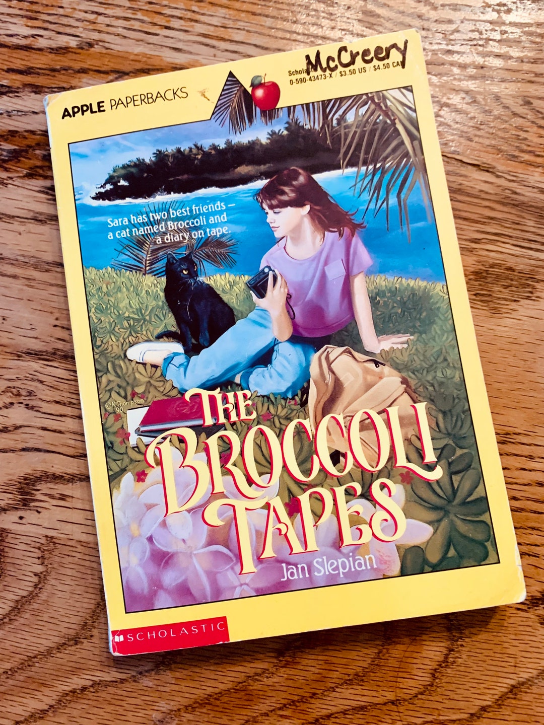 Vintage the Broccoli Tapes Apple Paperback Scholastic Jan Slepian 1988/ ...