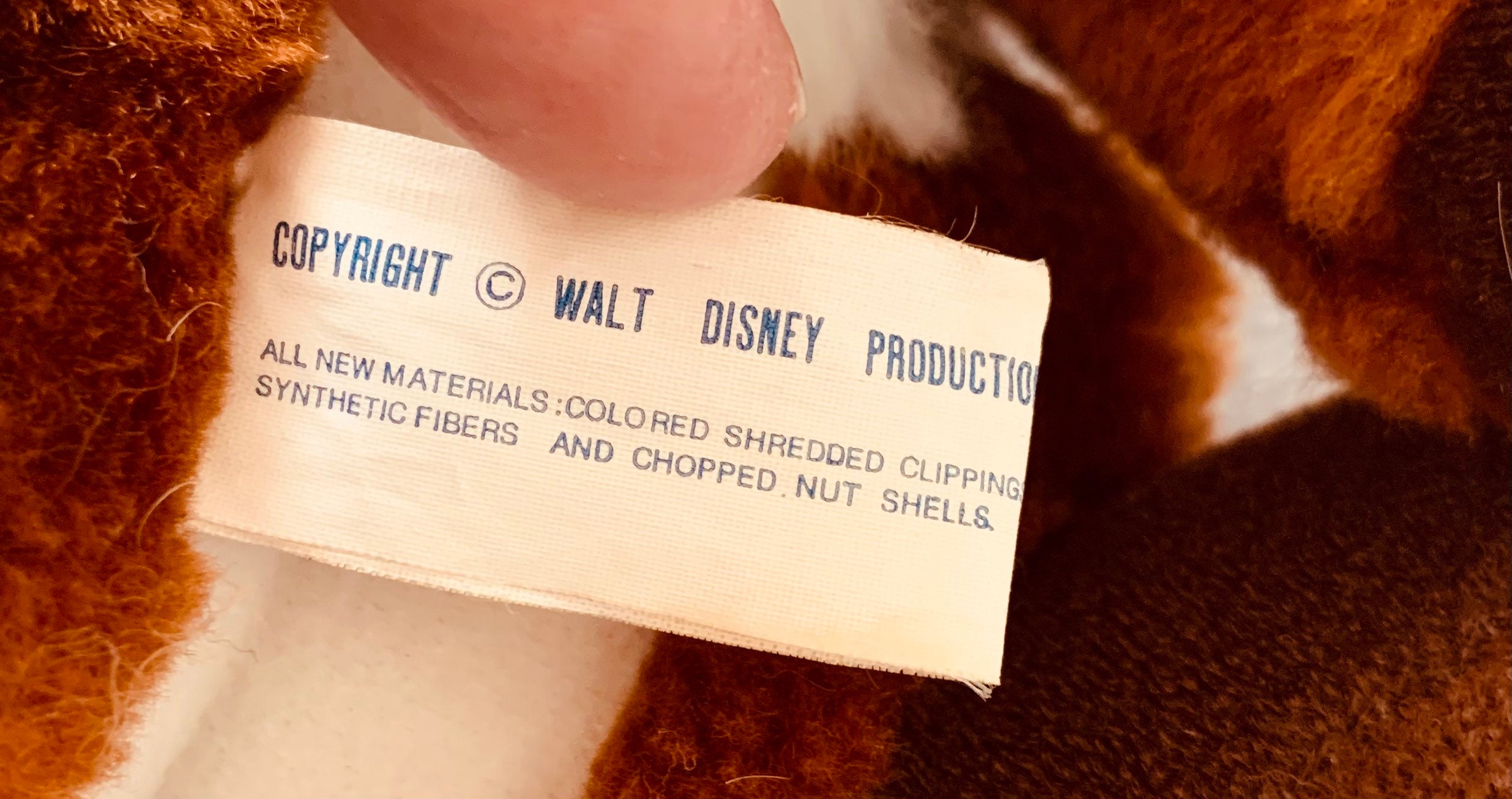 Vintage Knickerbocker Plush Tod From Fox and the Hound Walt - Etsy