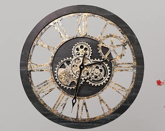 Real Moving Clock - Etsy