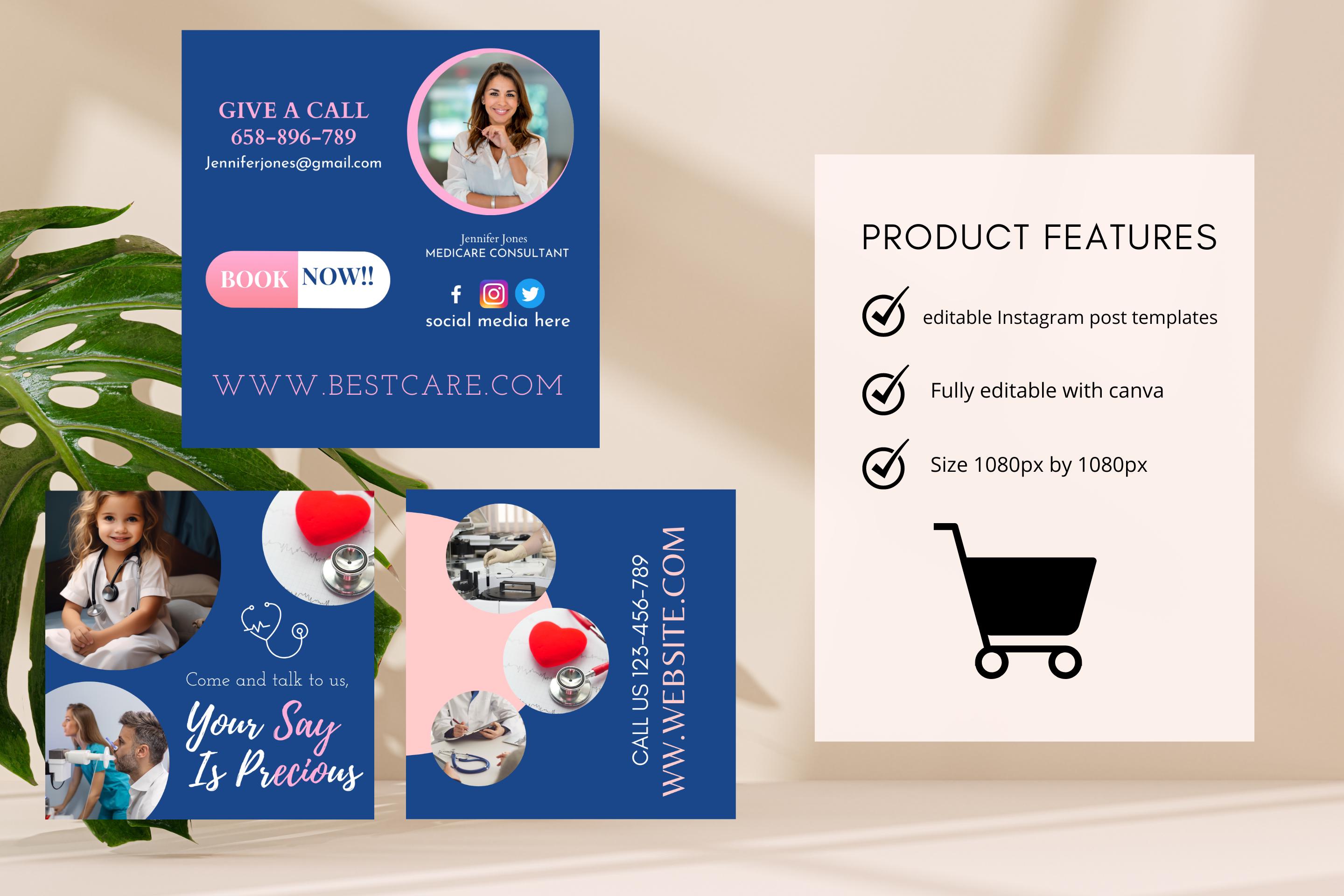 Medicare Health FLYER Canva| Social Media Flyer|medicare Instagram Post ...