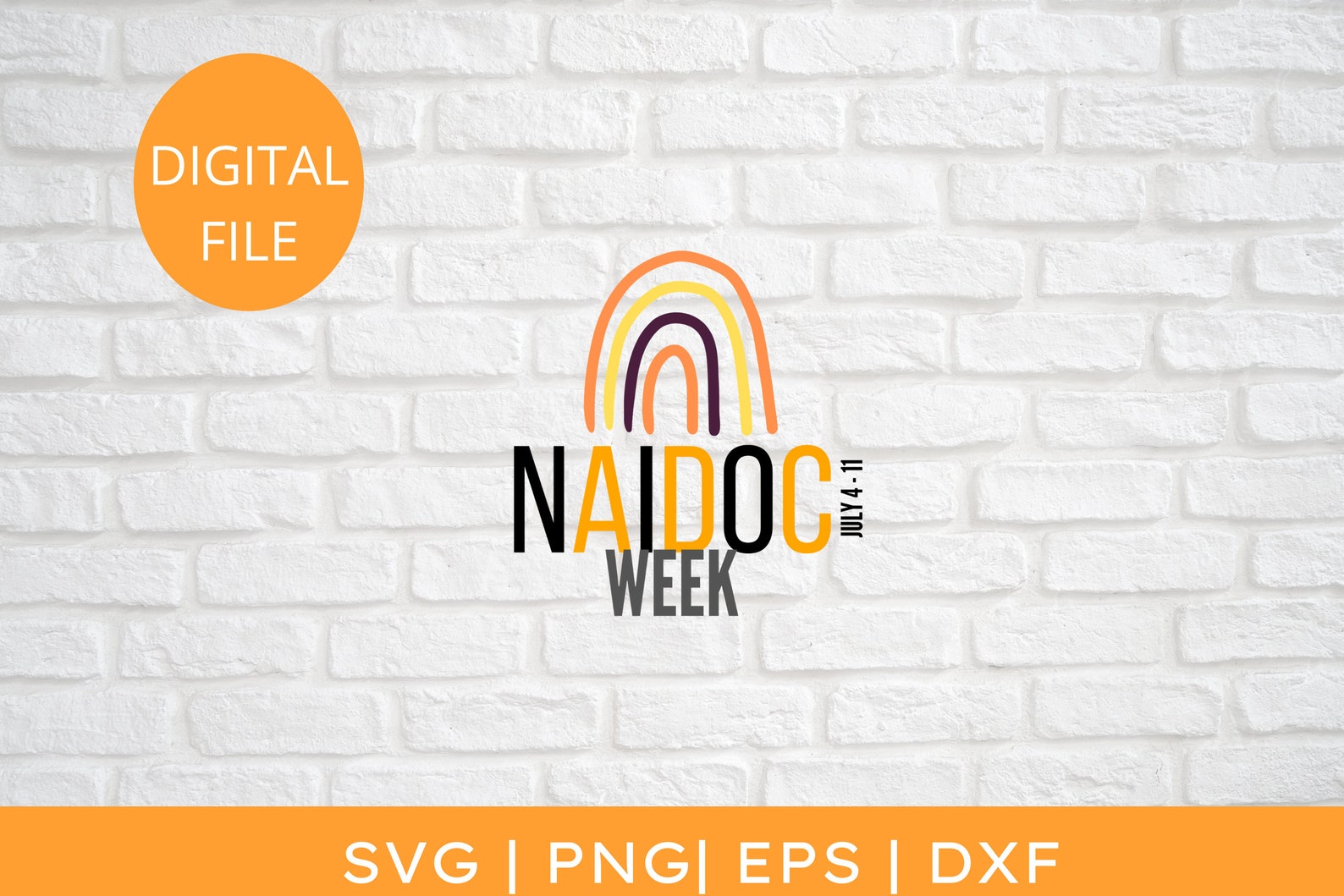 NAIDOC week svg naidoc week july 4 to 11 cutfiles naidoc | Etsy