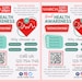 Heart Health FLYER CANVA| A4 Flyer|health Poster|editable|diy |heart ...