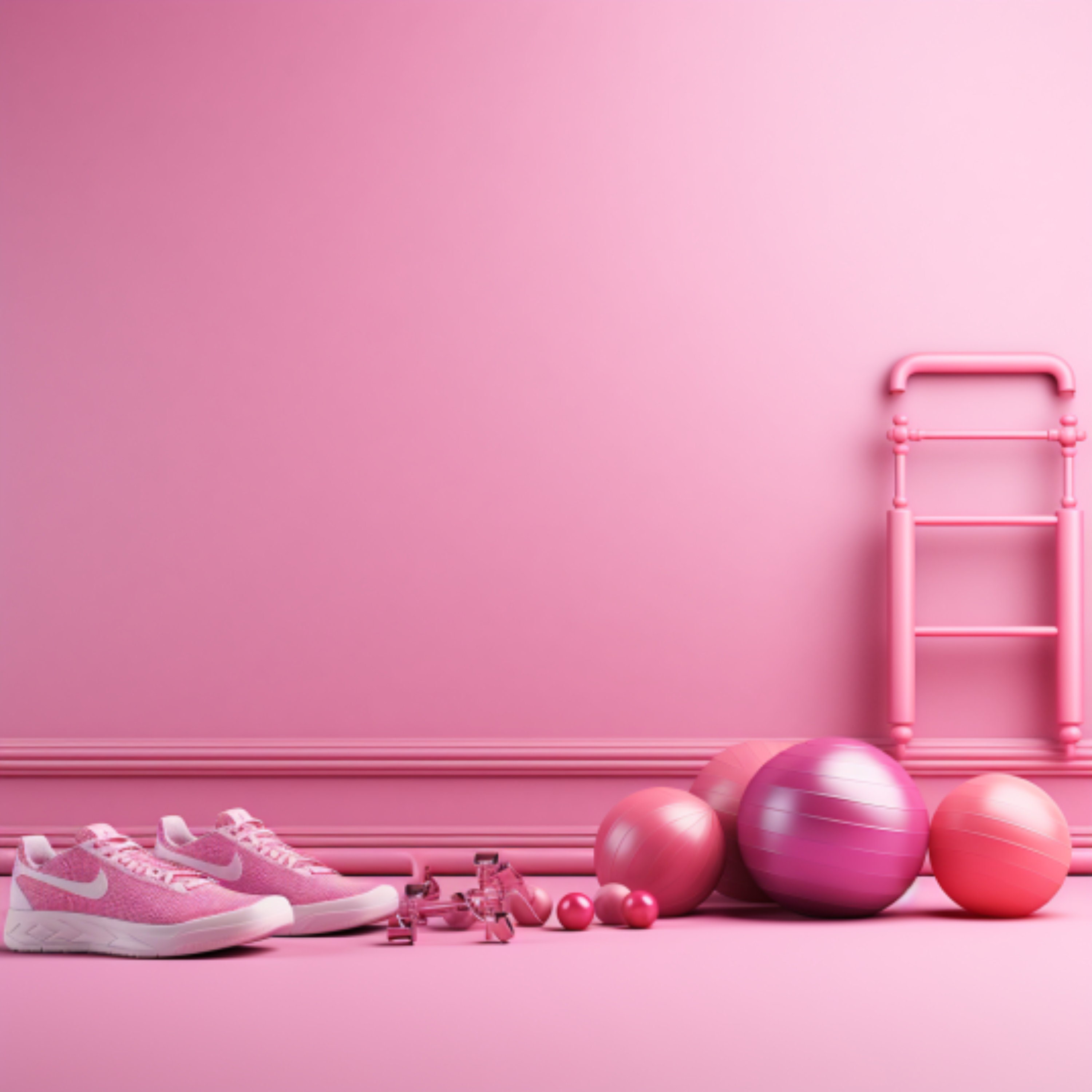 Pink Fitness Health Background Gym Background Coach Back Ground Photo ...