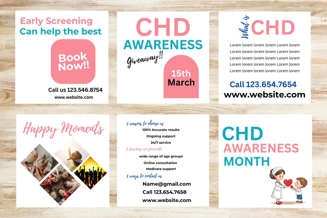 CHD Health FLYER Canva| Social Media Flyer| Chd Instagram Post |web ...