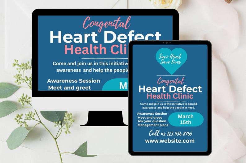 Chd Health FLYER CANVA| A4 Flyer Template |health Poster| Health Care ...