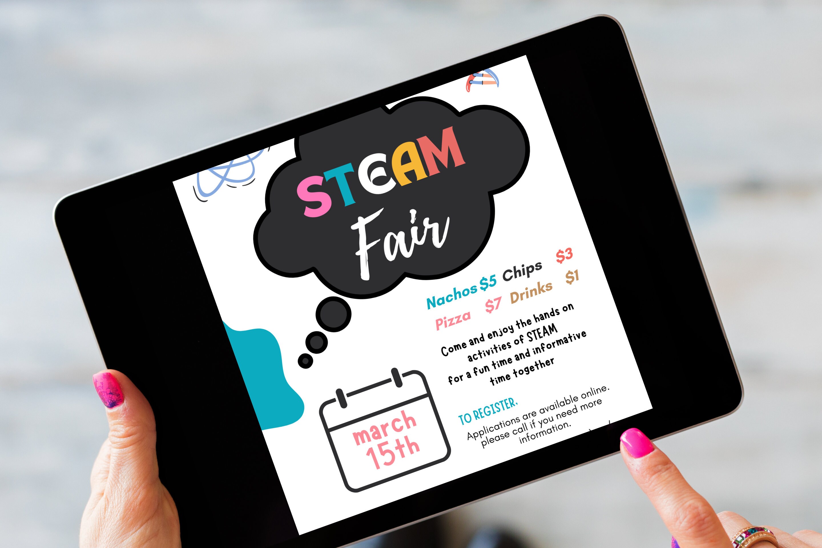 Steam Fair FLYER CANVA| A4 Flyer Template |health Poster| Editable ...