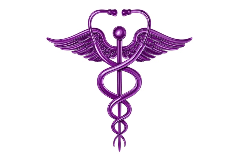 Purple Health Png| Kids Gift |health Poster| Social Media Flyer| Heart ...