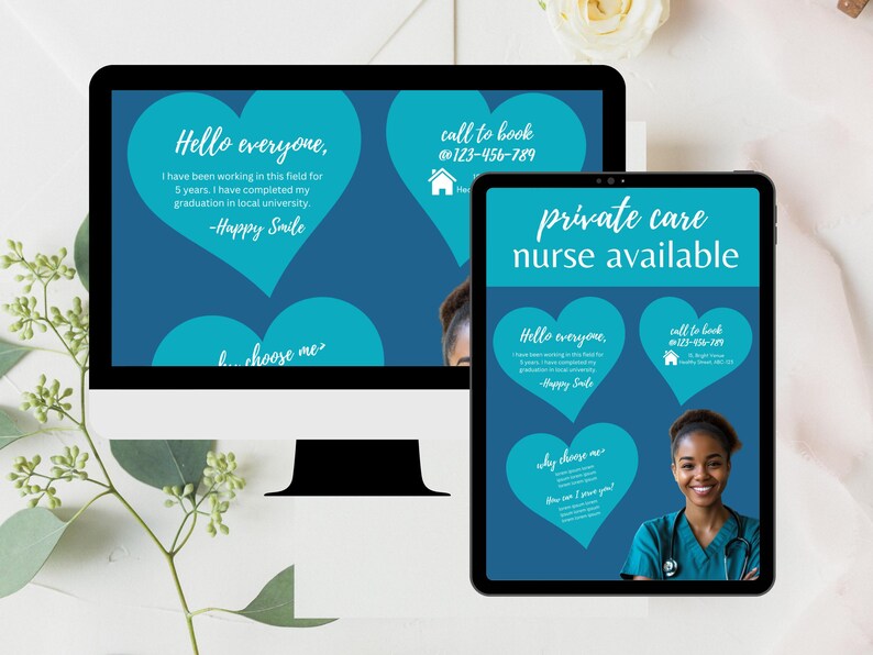 Health Job FLYER CANVA| A4 Flyer Template |health Poster| Editable |diy ...