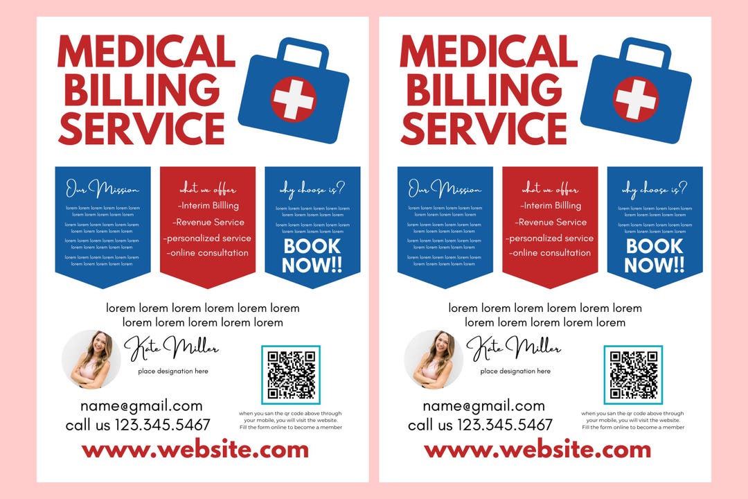 Billing Health FLYER CANVA| A4 Flyer Template |health Poster| Editable ...