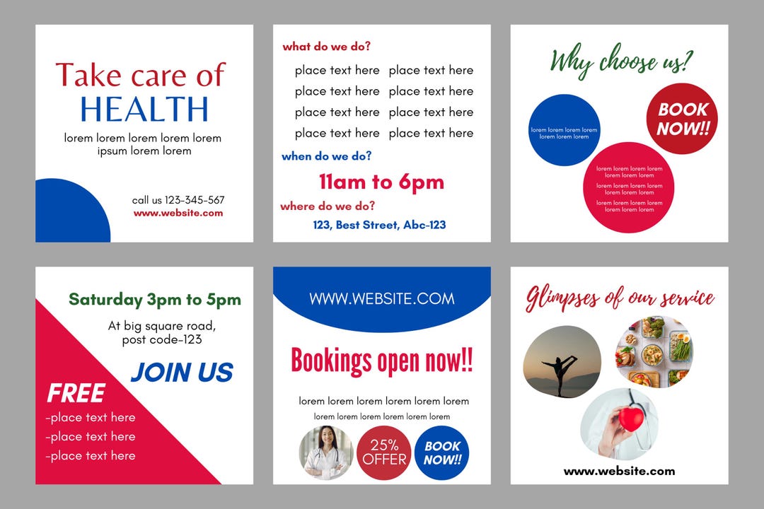 Gynecologist Health FLYER Canva| Social Media Flyer|medicare Instagram ...