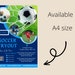 Soccer Tryout FLYER CANVA Boot Camp Flyera4 Flyer health Postereditable ...