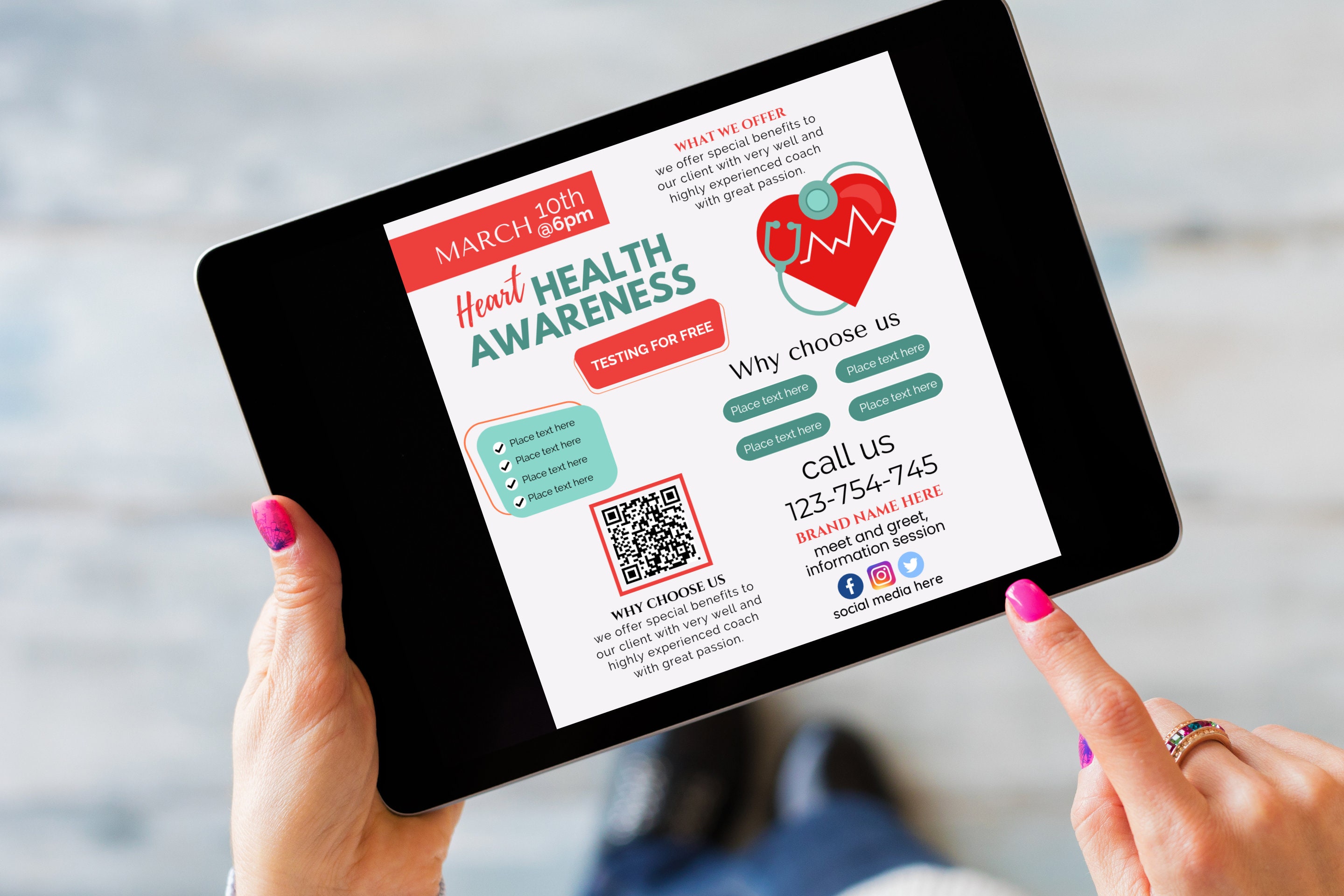 Editable Cardio FLYER Canvaa4 Sizeinstagram Flyer story social Media ...