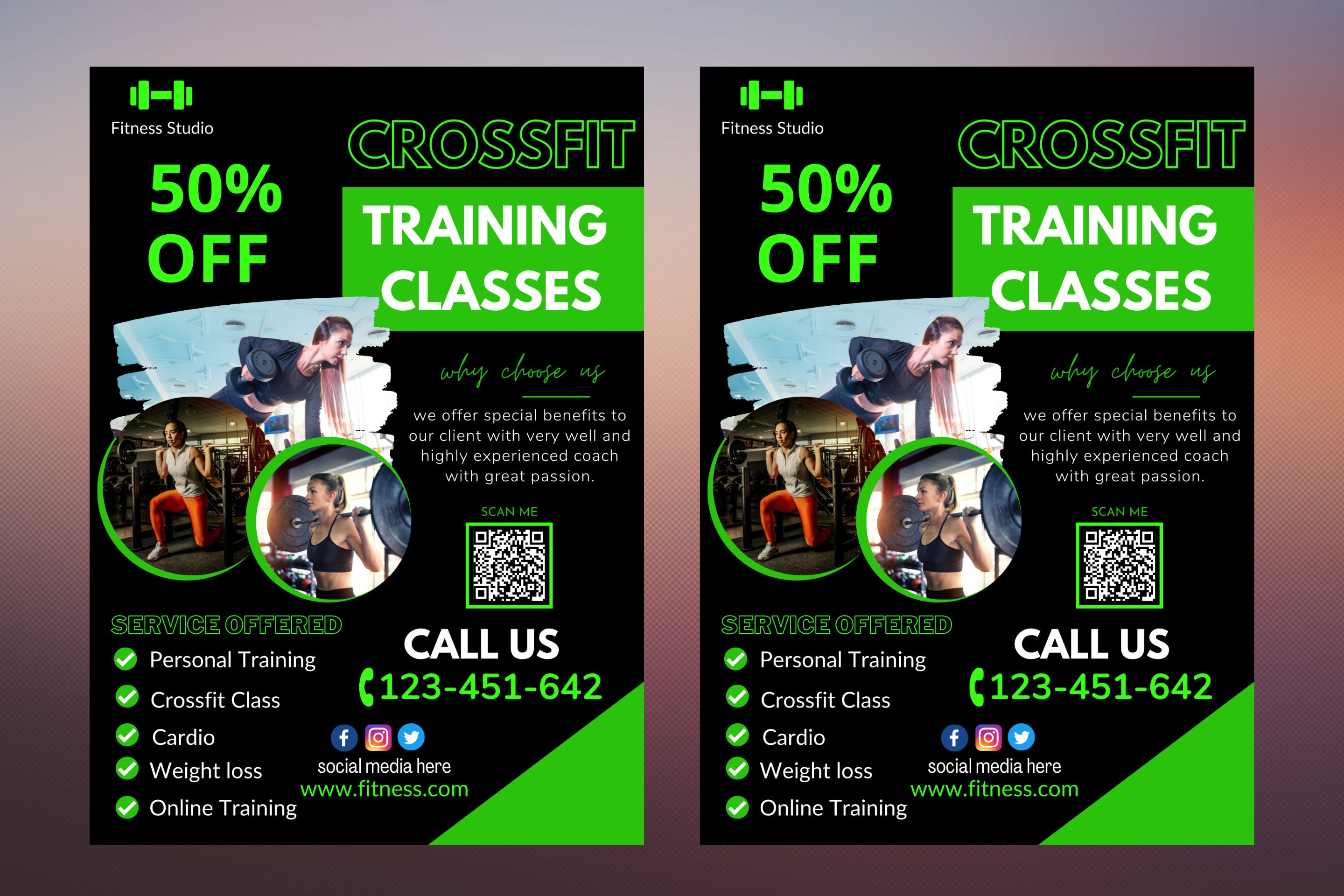 Crossfit Competition Flyer