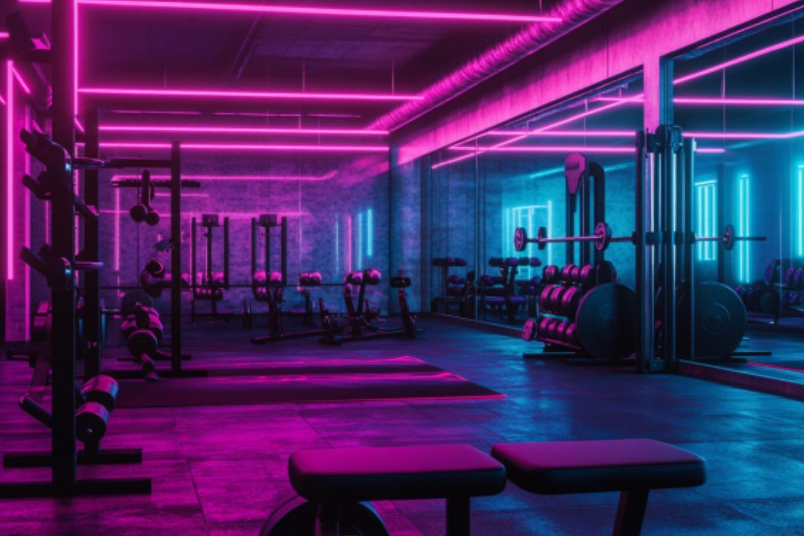Neon Fitness Background| Gym Background| Coach Back Ground| Photo ...