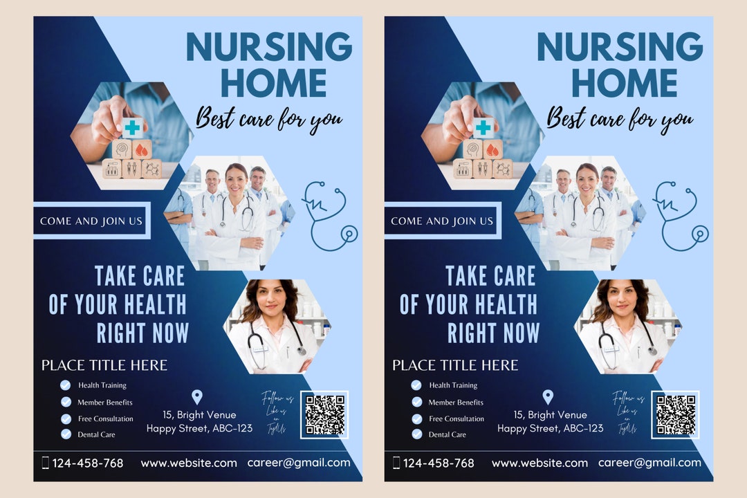Editable Health FLYER CANVA| A4 Flyer Template |health Poster|editable ...