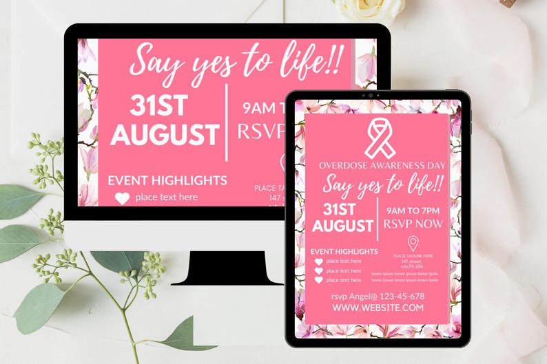 Awareness Health FLYER CANVA| A4 Flyer Template|health Poster|editable ...