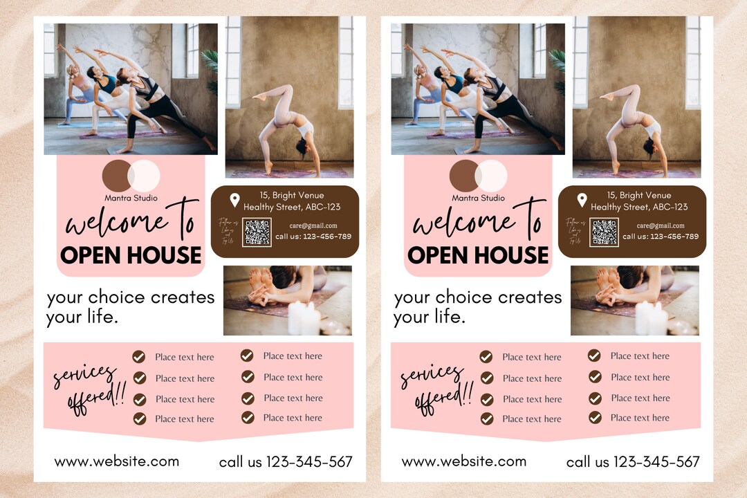 Health Coach FLYER CANVA| A4 Flyer Template |health Poster| Editable ...