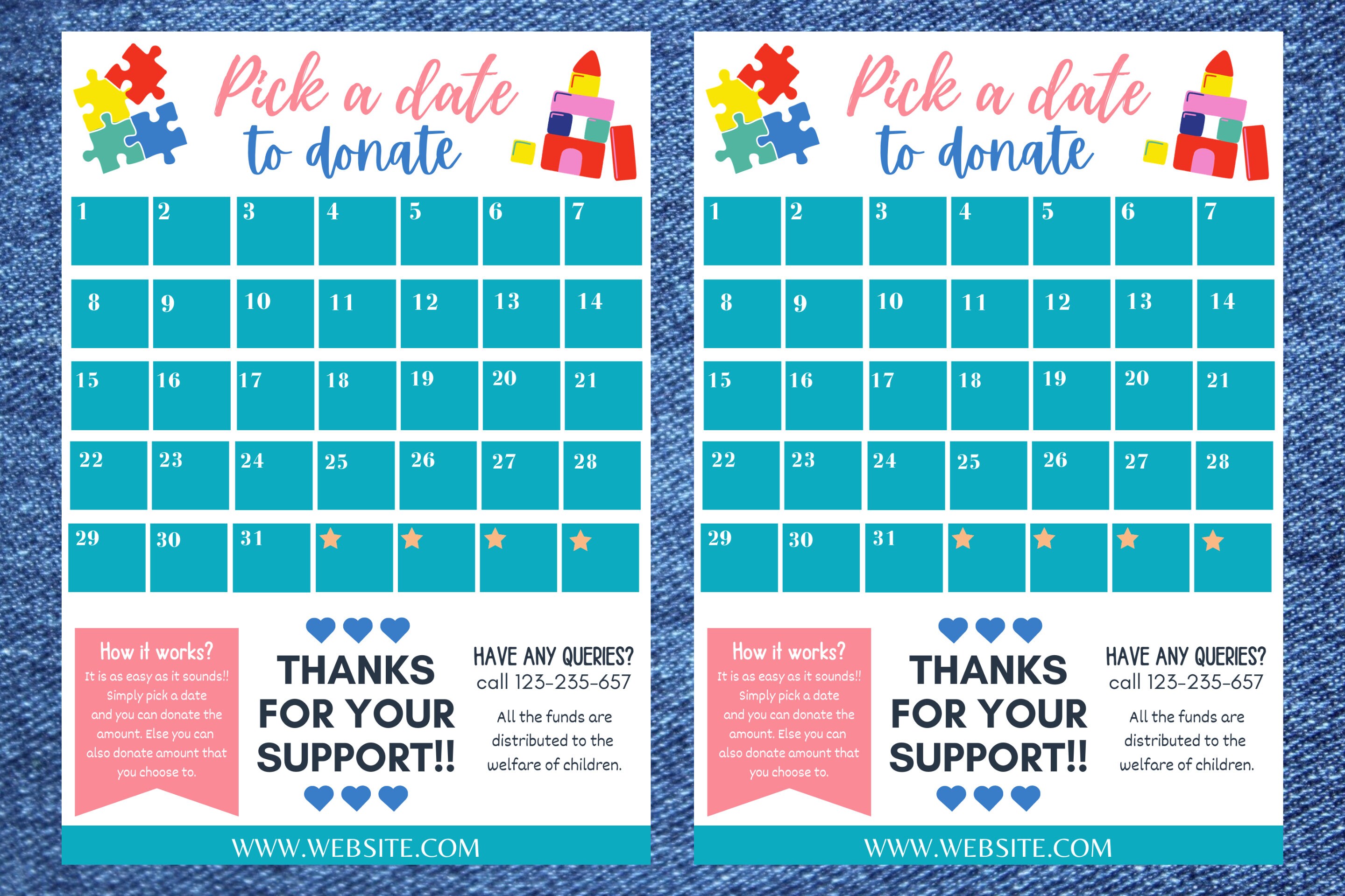 Health Donation FLYER CANVA A4 Flyer Template health - Etsy